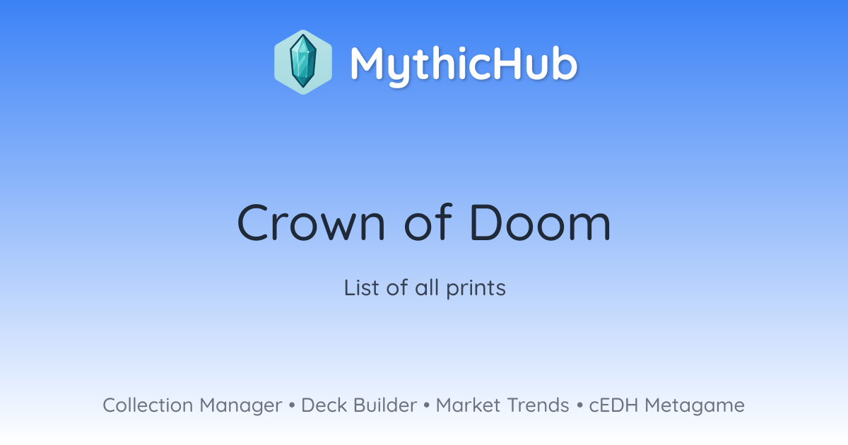 Crown of Doom | MythicHub