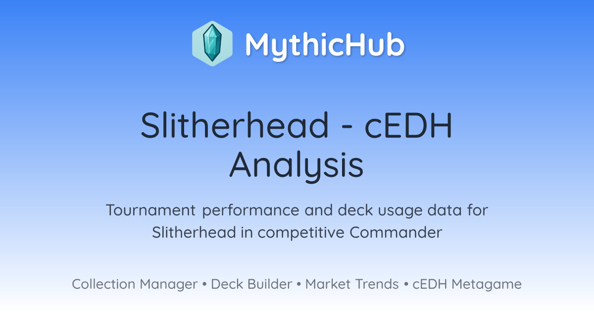 Slitherhead - cEDH Analysis | MythicHub