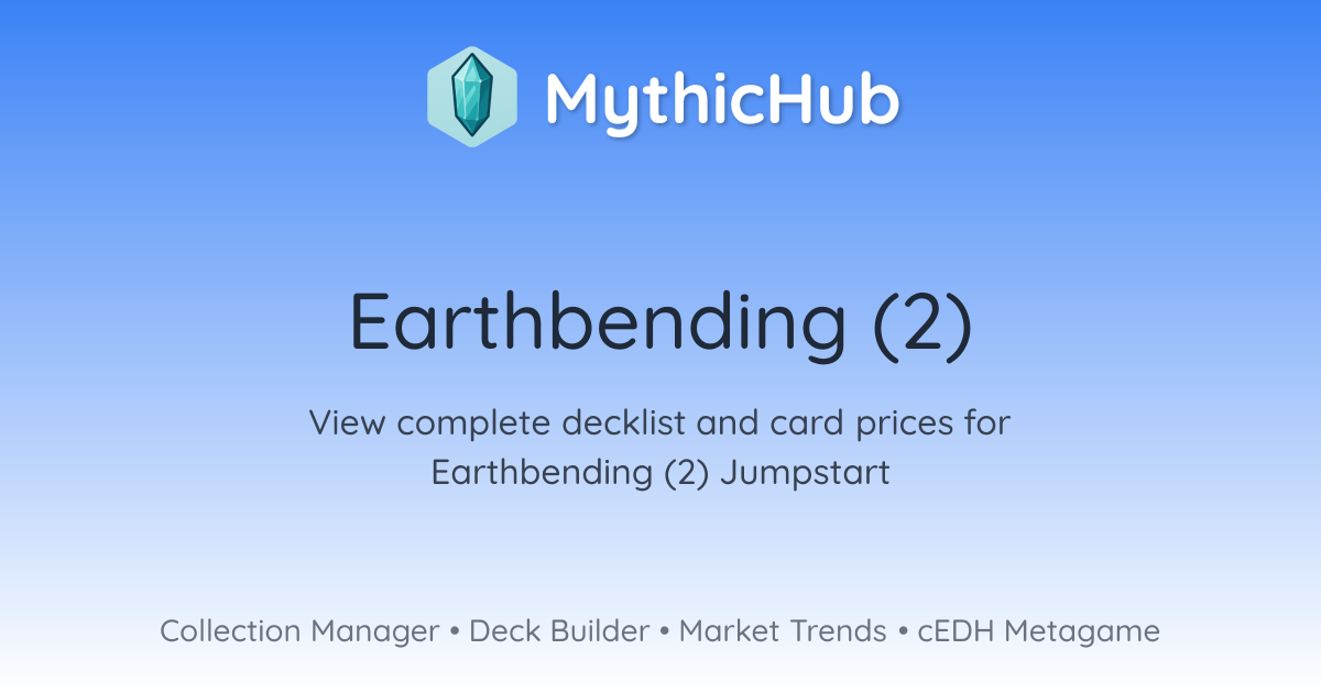 Earthbending (2) | MythicHub